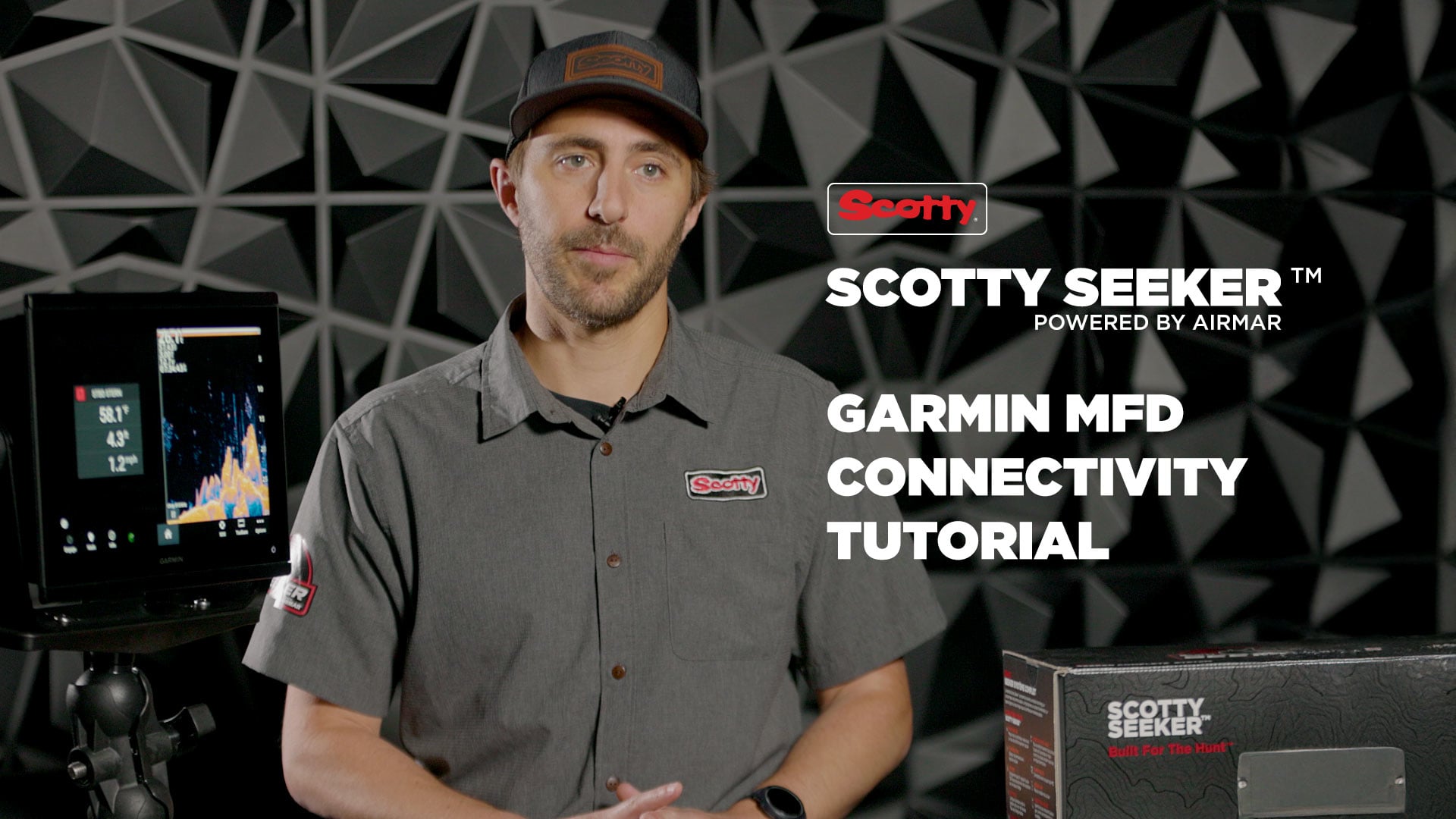 Scotty | Scotty Seeker Powered By Airmar™ | Garmin MFD Connectivity ...